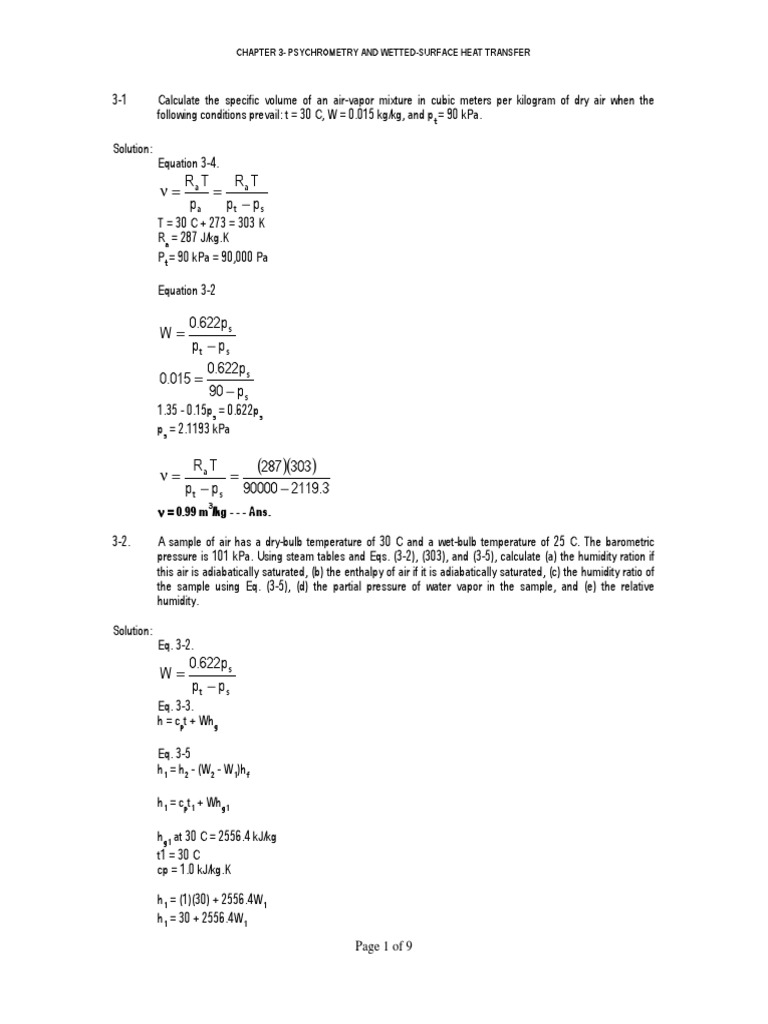 Chapter 3 | PDF | Atmospheric Thermodynamics | Chemistry