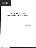 Basics of Singing PDF | PDF | Singing | Breathing