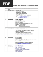 Canara Bank Executive Contact List | PDF | Technology & Engineering