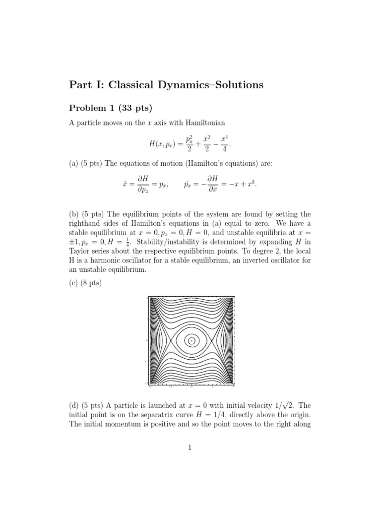 Dynamics Solutions | PDF