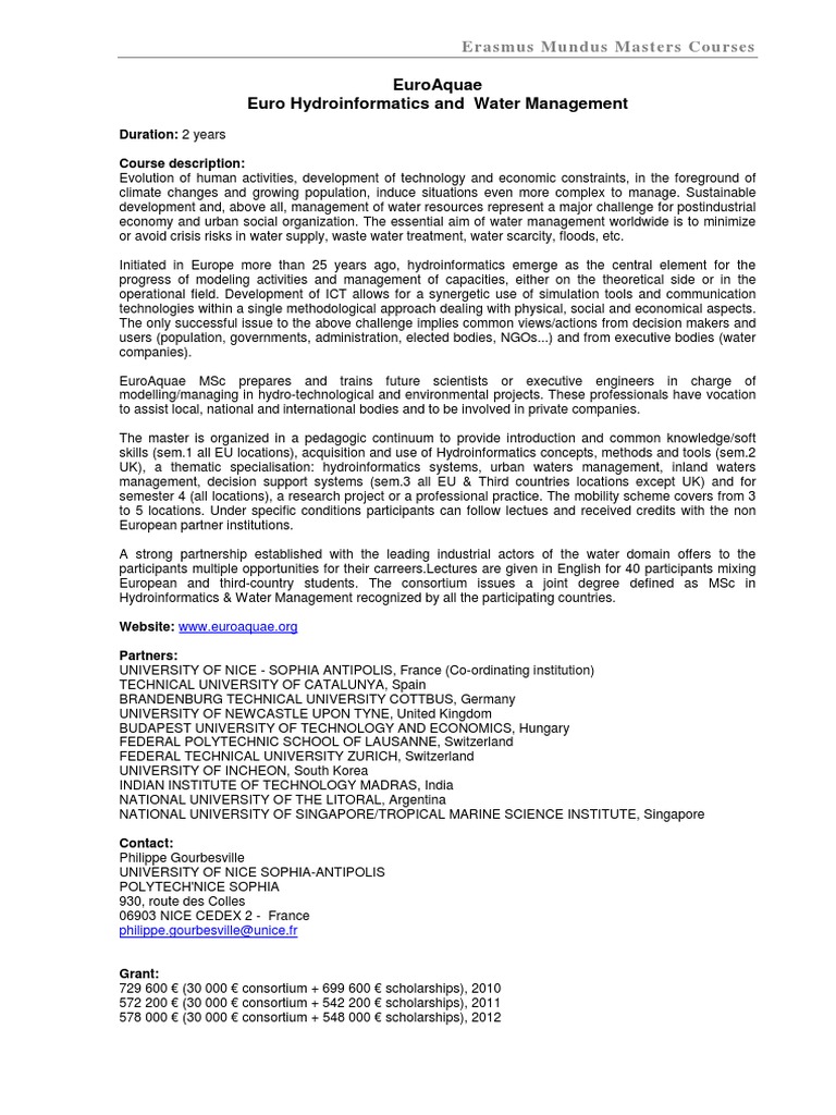 Hydro Informatics | Download Free PDF | Water Resource Management ...