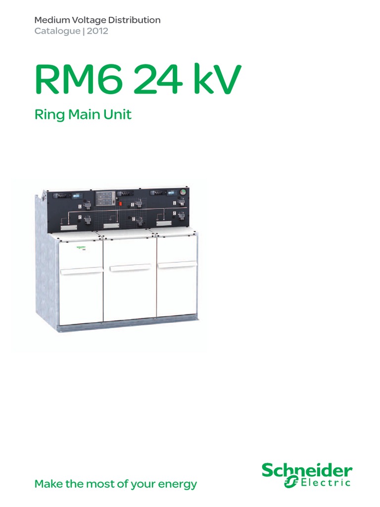 RMU Schneider AMTED398032UK.pdf | Electrical Substation | Switch