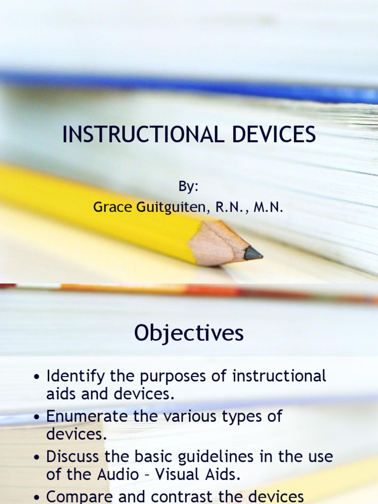 Instructional Devices | PDF