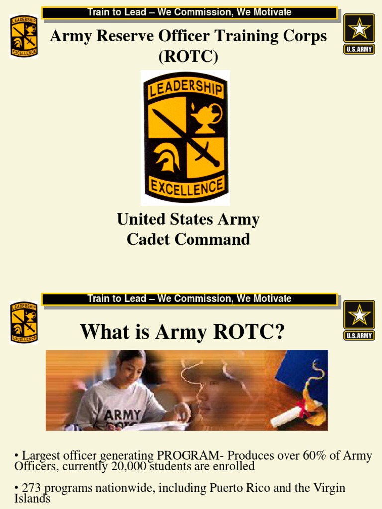 ANNEX B - ROTC Officership and Scholarship Brief For JROTC Cadets v1 ...