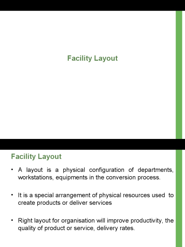Facility Layout | PDF | Production And Manufacturing | Business