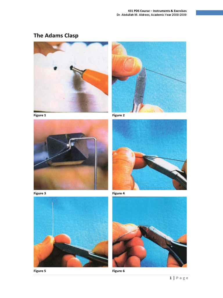 431 PDS-Adams Clasp | Dentistry Branches | Mouth