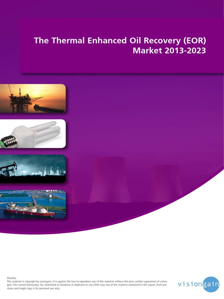 The Thermal Enhanced Oil Recovery (EOR) Market 2013-2023 | PDF | Oil ...