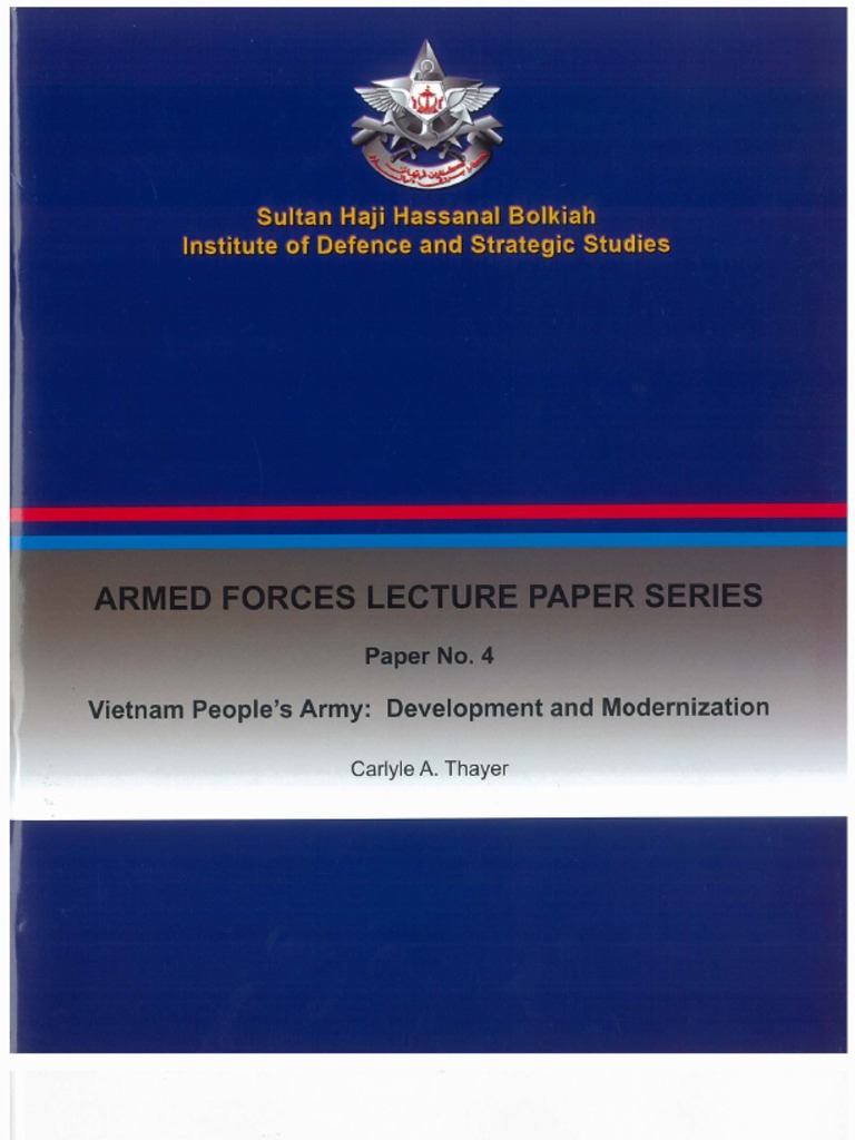 Thayer Vietnam People's Army: Modernization and Development | PDF