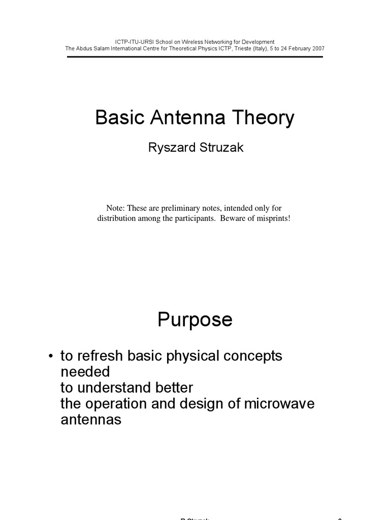 Antena Theory Basics | PDF | Antenna (Radio) | Polarization (Waves)
