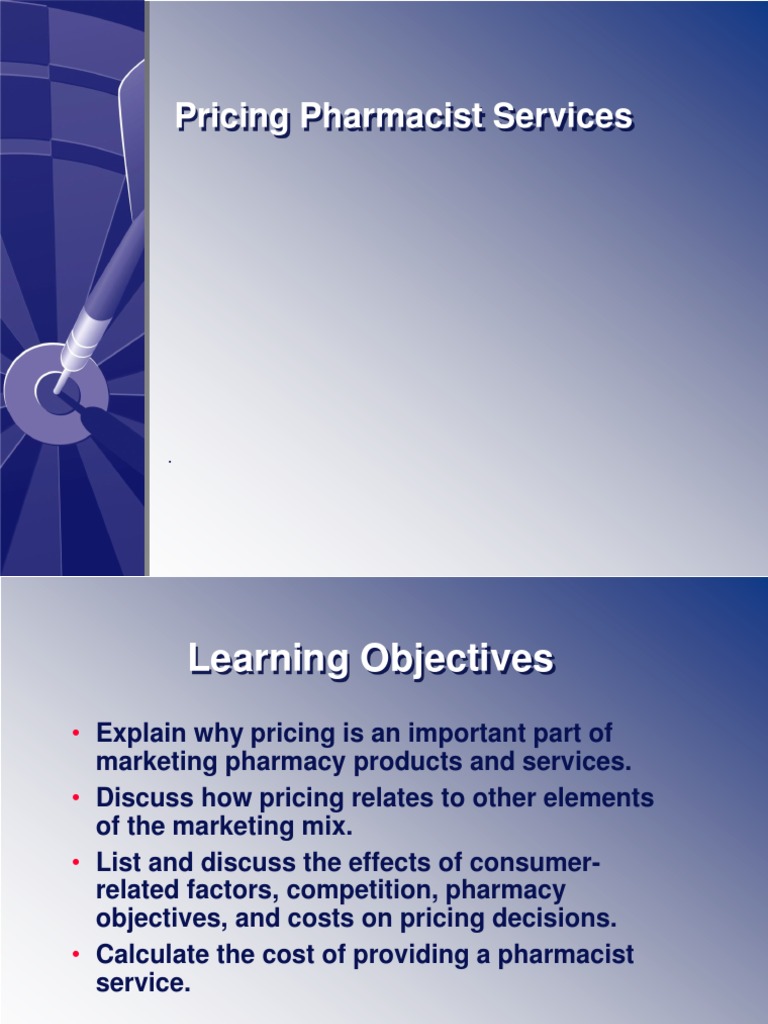 Pricing Pharmaceutical Services | Demand | Price Elasticity Of Demand