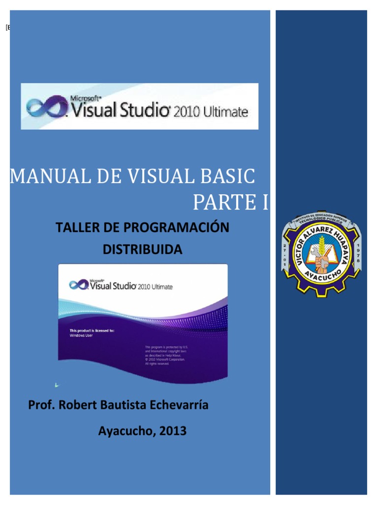Visual Studio 2010 Parte1 I | PDF | Básico | Point and Click