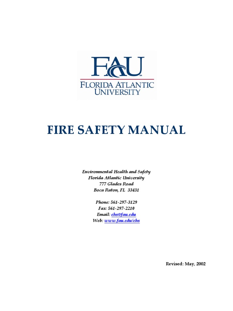 Fire Safety Manual | PDF | Fire Safety | Fire Sprinkler System