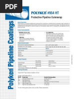 Data Sheet Polyken 980 & 955 | PDF | Polyethylene | Pipe (Fluid Conveyance)