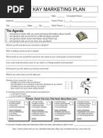 Mary Kay Interview Outline and Agenda | PDF | Economies | Business