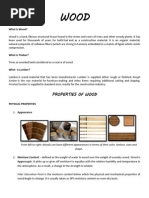 Balsa Wood: Properties and Applications | PDF | Wood | Young's Modulus