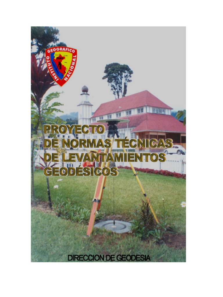Normas Tecnicas de Levantamientos Geodesicos. | PDF | Geodesia ...