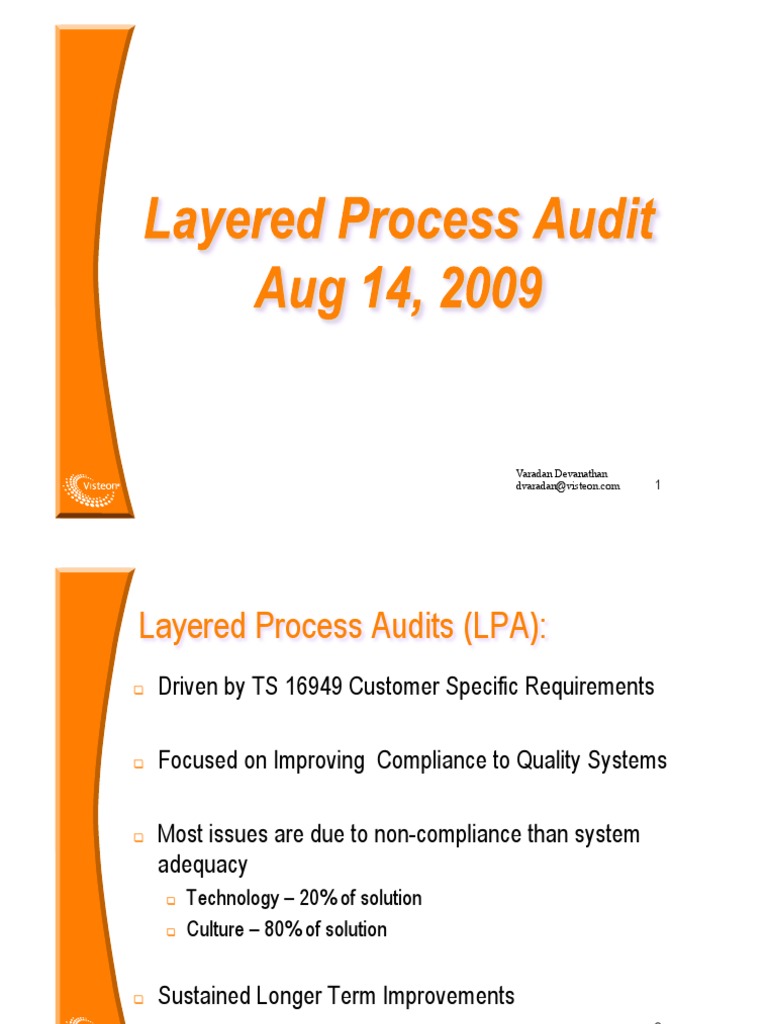 Lpa | PDF | Audit | Quality (Business)