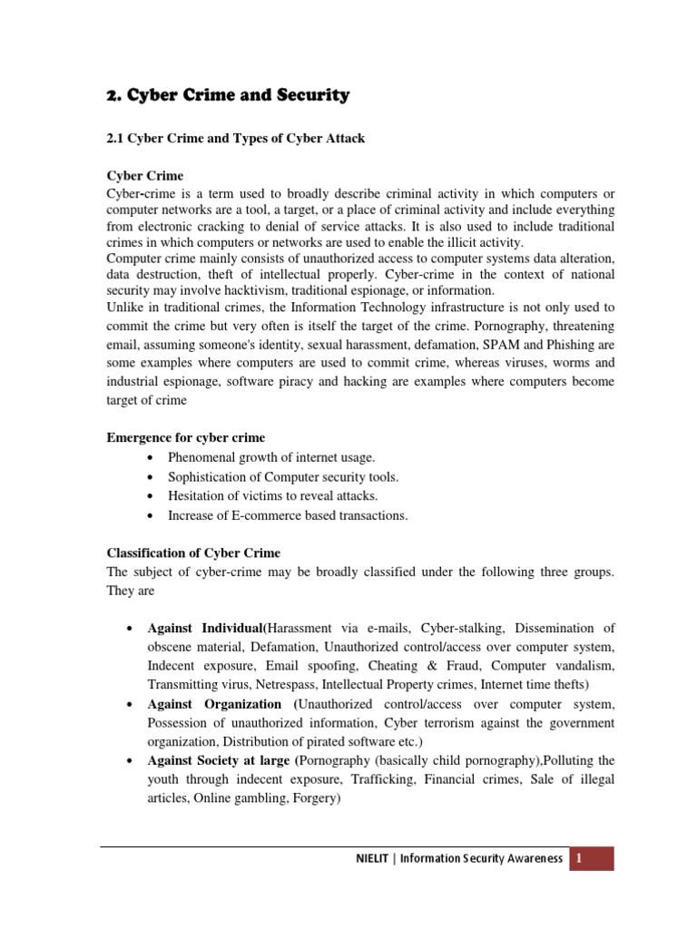 Cyber Security Awareness Manual | Malware | World Wide Web