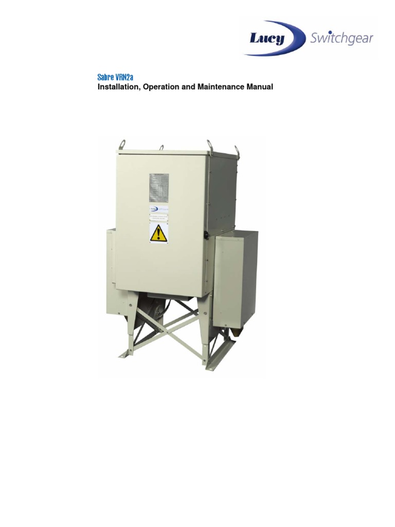 Sabre VRN2a - IOM Manual | PDF | Electrical Connector | Insulator ...