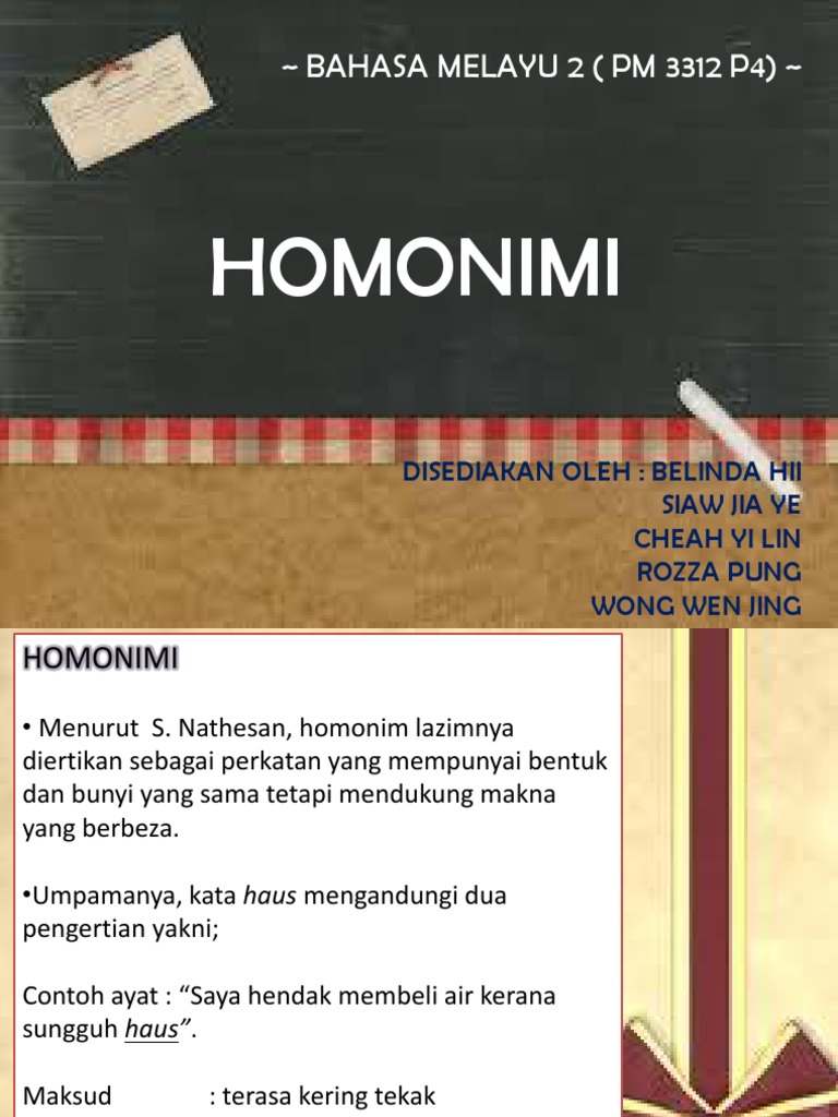 Homonimi | PDF