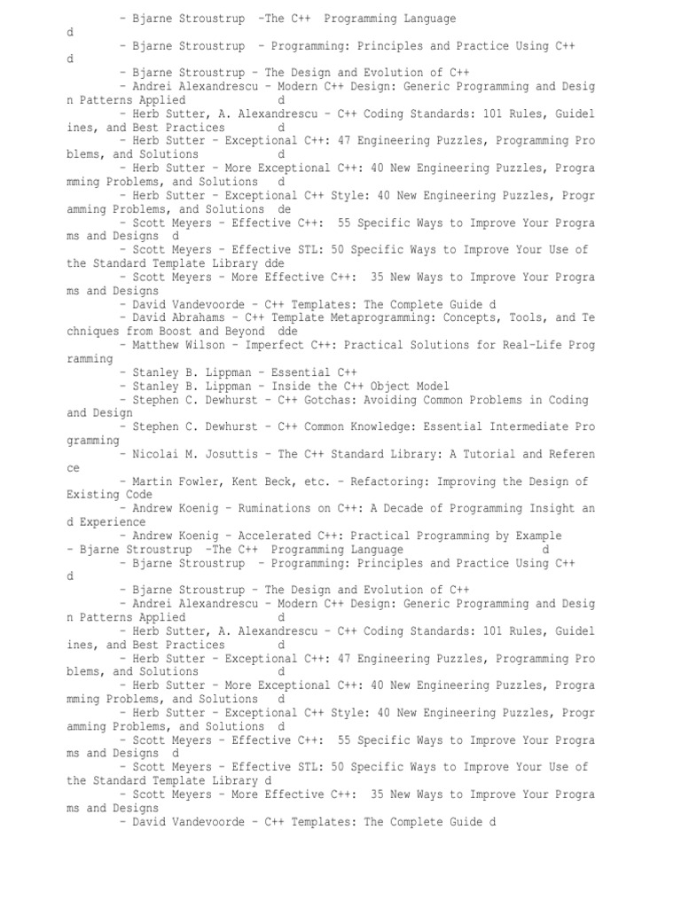 ZZZ 1 | PDF | C++ | Software Engineering