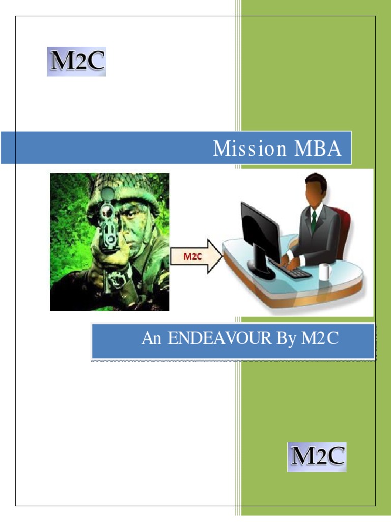Mission MBA | PDF | Master Of Business Administration | Graduate ...