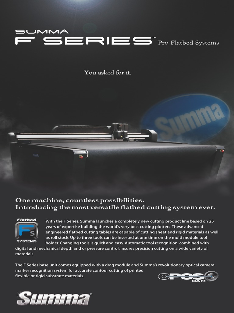 Summa F-Series Brochure | PDF | Knife | Tools