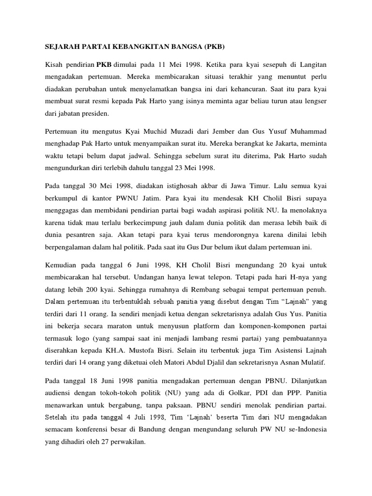 Struktur Organisasi Partai | PDF