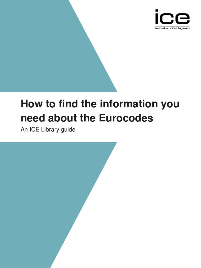 Eurocodes Library Guide PDF | PDF | Geotechnical Engineering | Deep ...