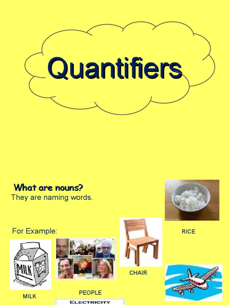 3 - Quantifiers | PDF | Noun | Semantics