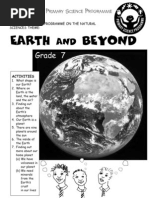 Earth and Beyond (Grade 5 English) | PDF | Planets | Rotation