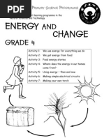 Energy and Change (Grade 7 English) | PDF | Energy Development | Candle