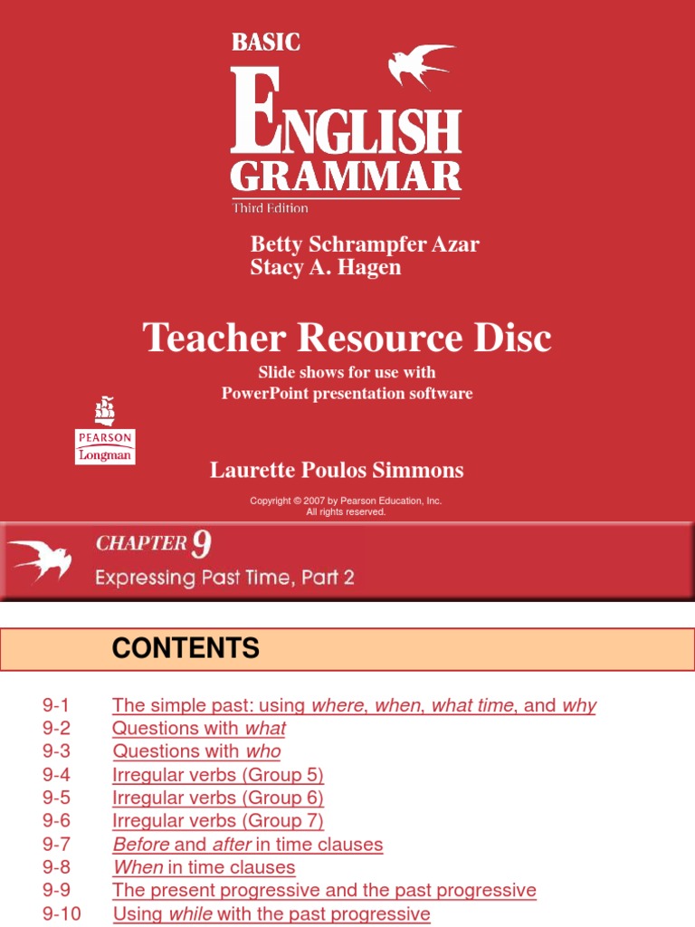 Past Tense Presentation | PDF | Clause | Phrase
