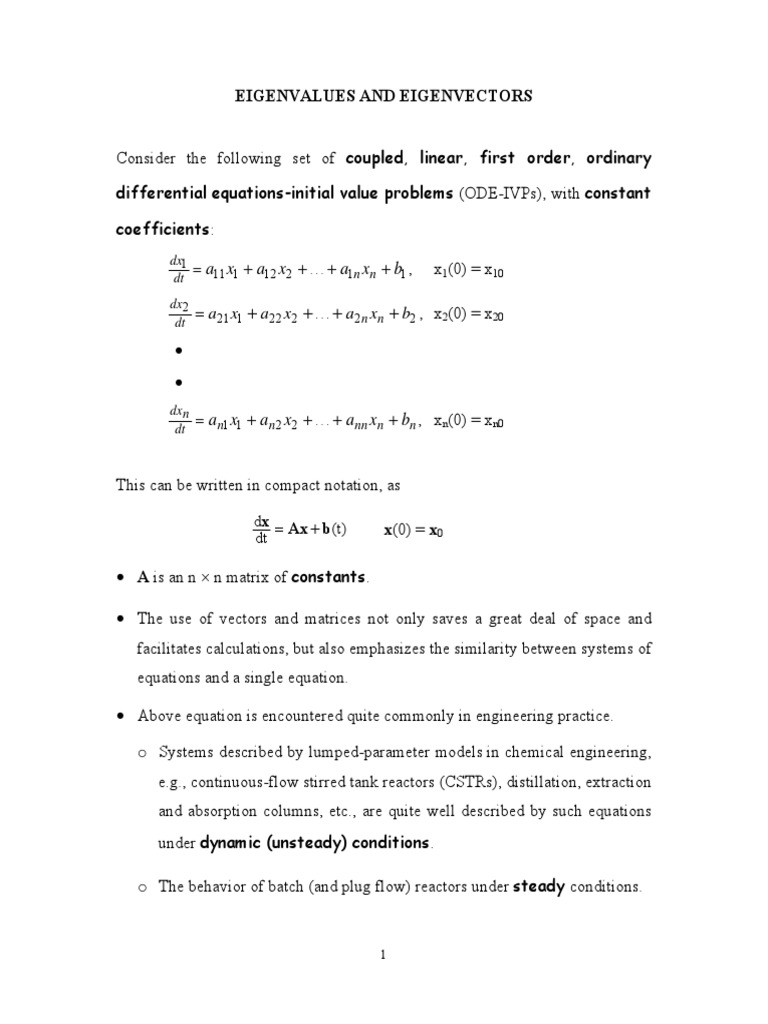 Eigenvalue Eigenvector | Download Free PDF | Eigenvalues And Eigenvectors | Matrix (Mathematics)