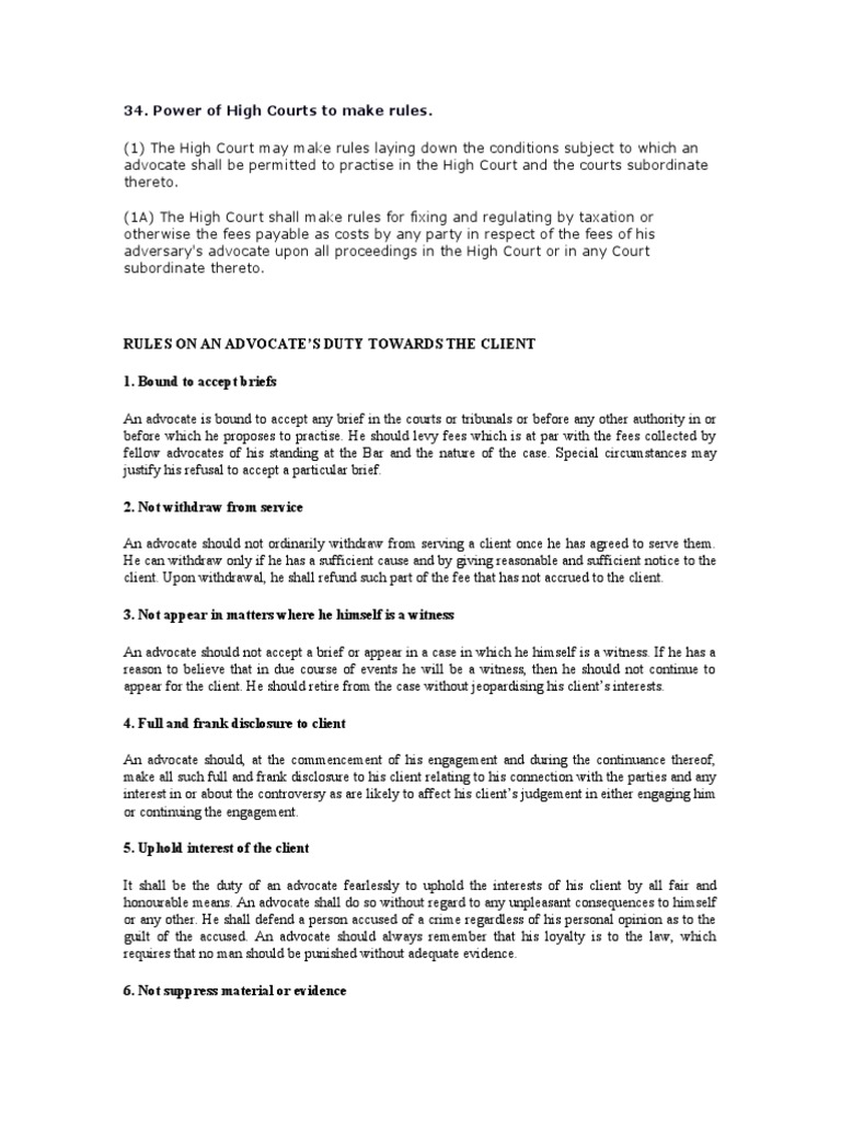 Advocate Fees Rules | Download Free PDF | Advocate | Lawsuit