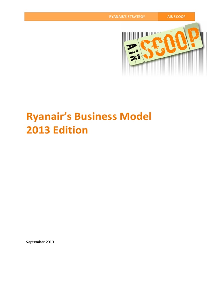 Ryanair-business-model | Airlines | Low Cost Carrier