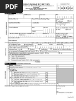 Individual Income Tax Return: Confidential Year of Assessment | PDF ...
