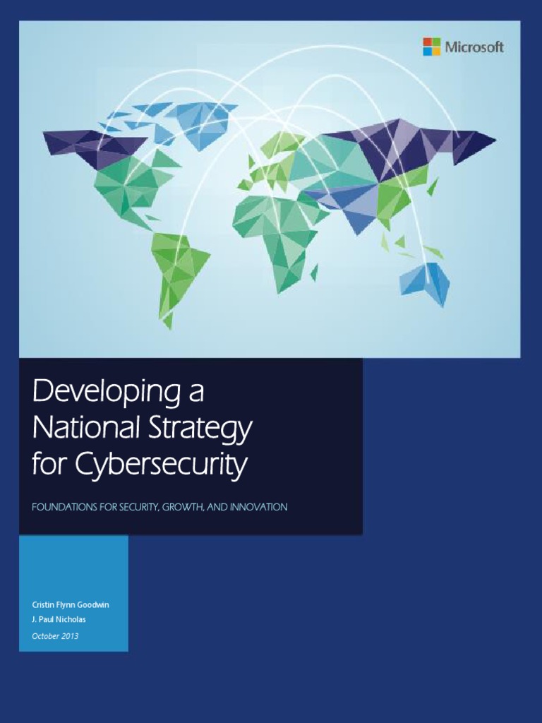 Developing A National Strategy For Cybersecurity | PDF | Threat ...