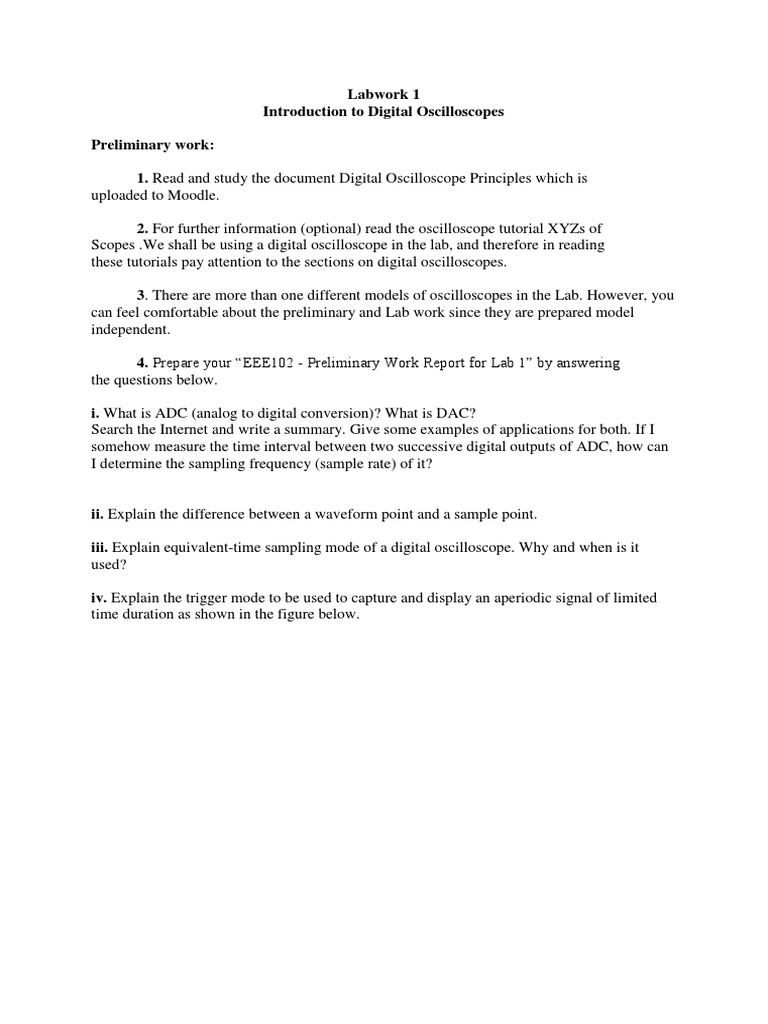 Labwork 1 | PDF | Analog To Digital Converter | Electricity