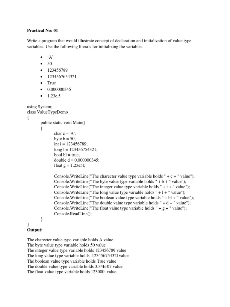 C Program Main Pdf Data Type C Sharp Programming Language 5226