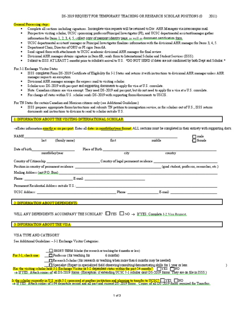 Highlighted Ds 2019request | PDF | Immigration Law | Government Of The ...