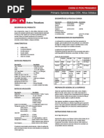 Ficha Tecnica Thinner | PDF | Solvente | Química Física