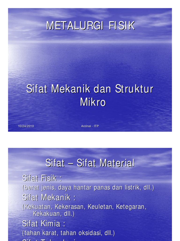 Struktur Mikro Material Teknik | PDF