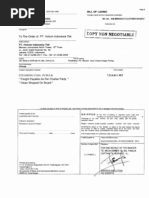 BL Congenbill 1994 | PDF | Cargo | Bill Of Lading