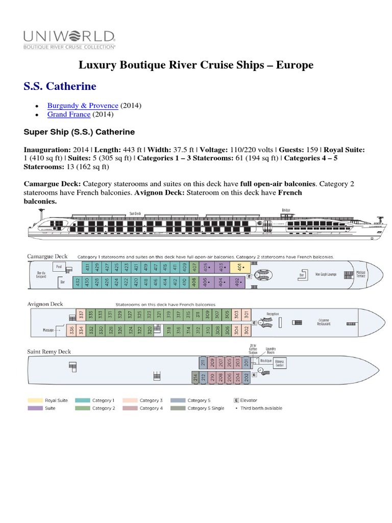 Uniworld River Cruise Ships | PDF | Cruise Ship | Ships