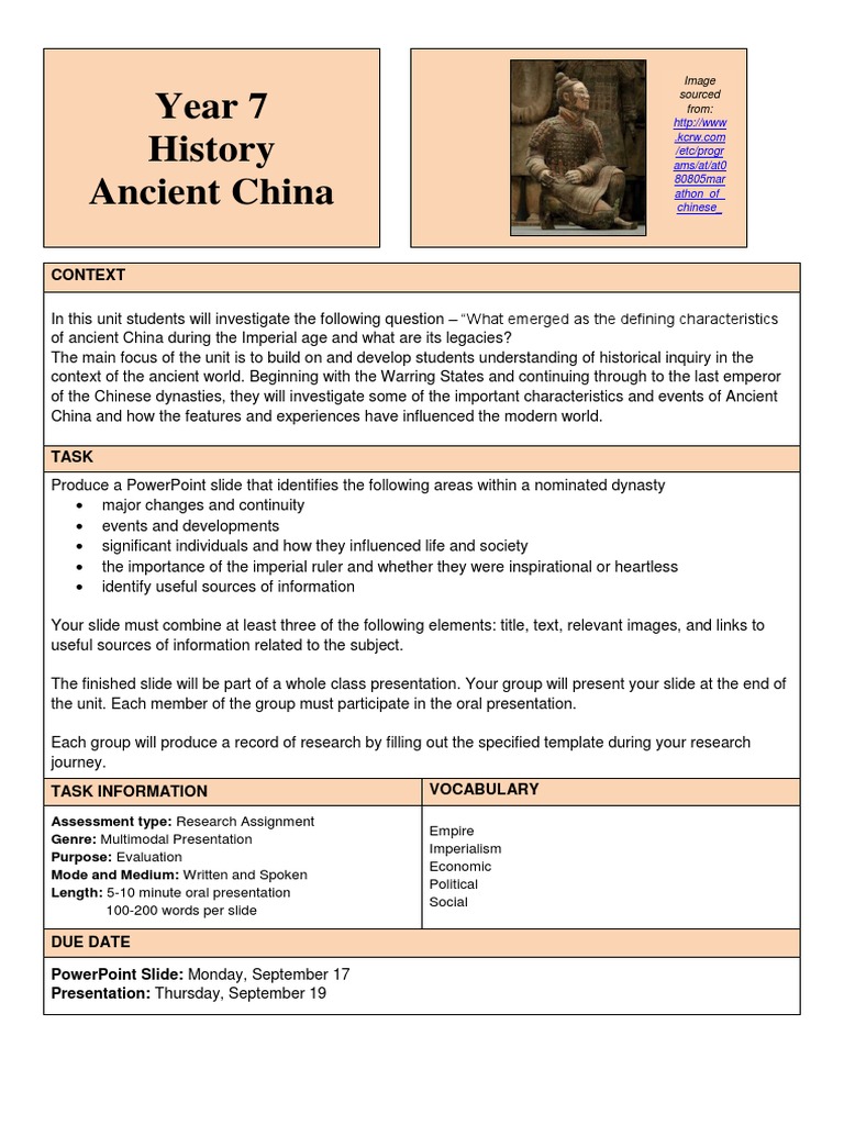Ancient China: Imperial Age Insights | PDF | Social Science | History