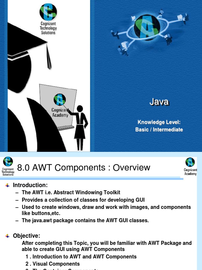 Chapter - 8 - 9 - 10 - Java GUI | PDF | Class (Computer Programming) | Java (Programming Language)