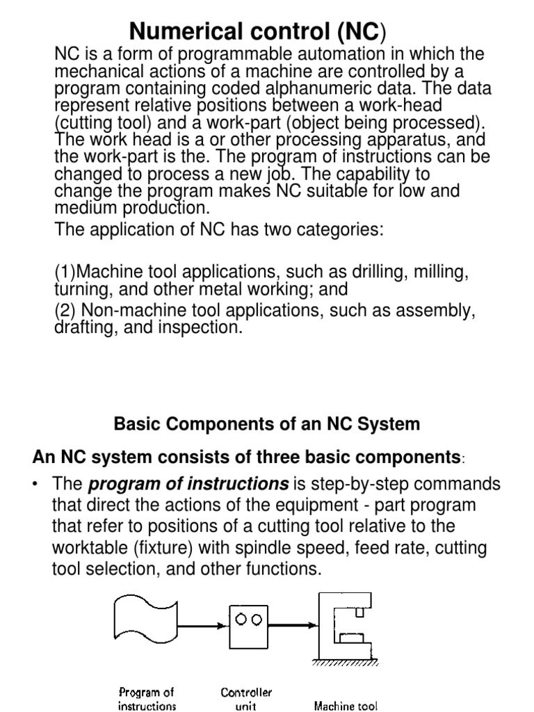 CNC and Part Program | PDF | Numerical Control | Computer Data Storage