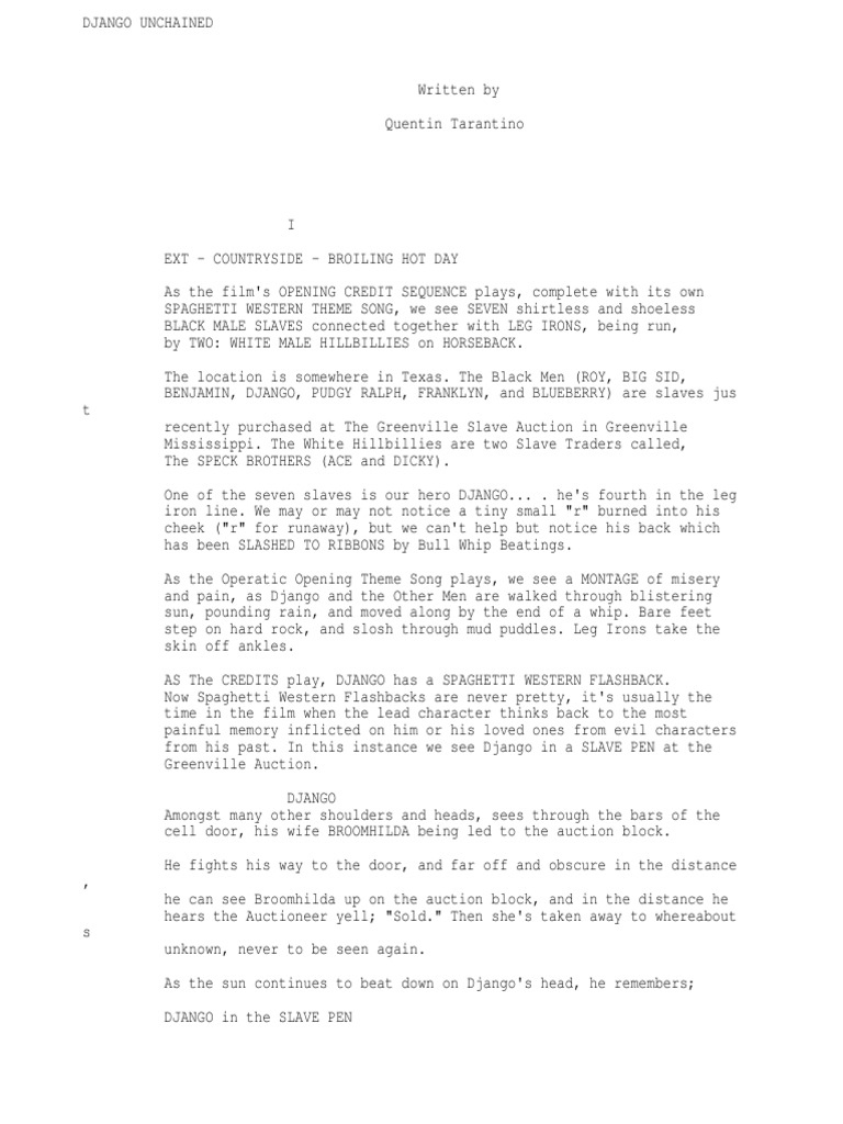 Django Unchained | PDF | Clothing