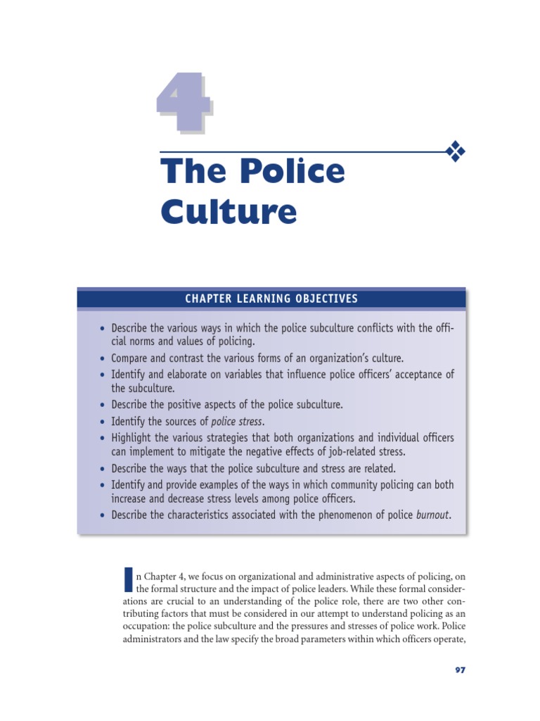38432reading_4 | Organizational Culture | Police